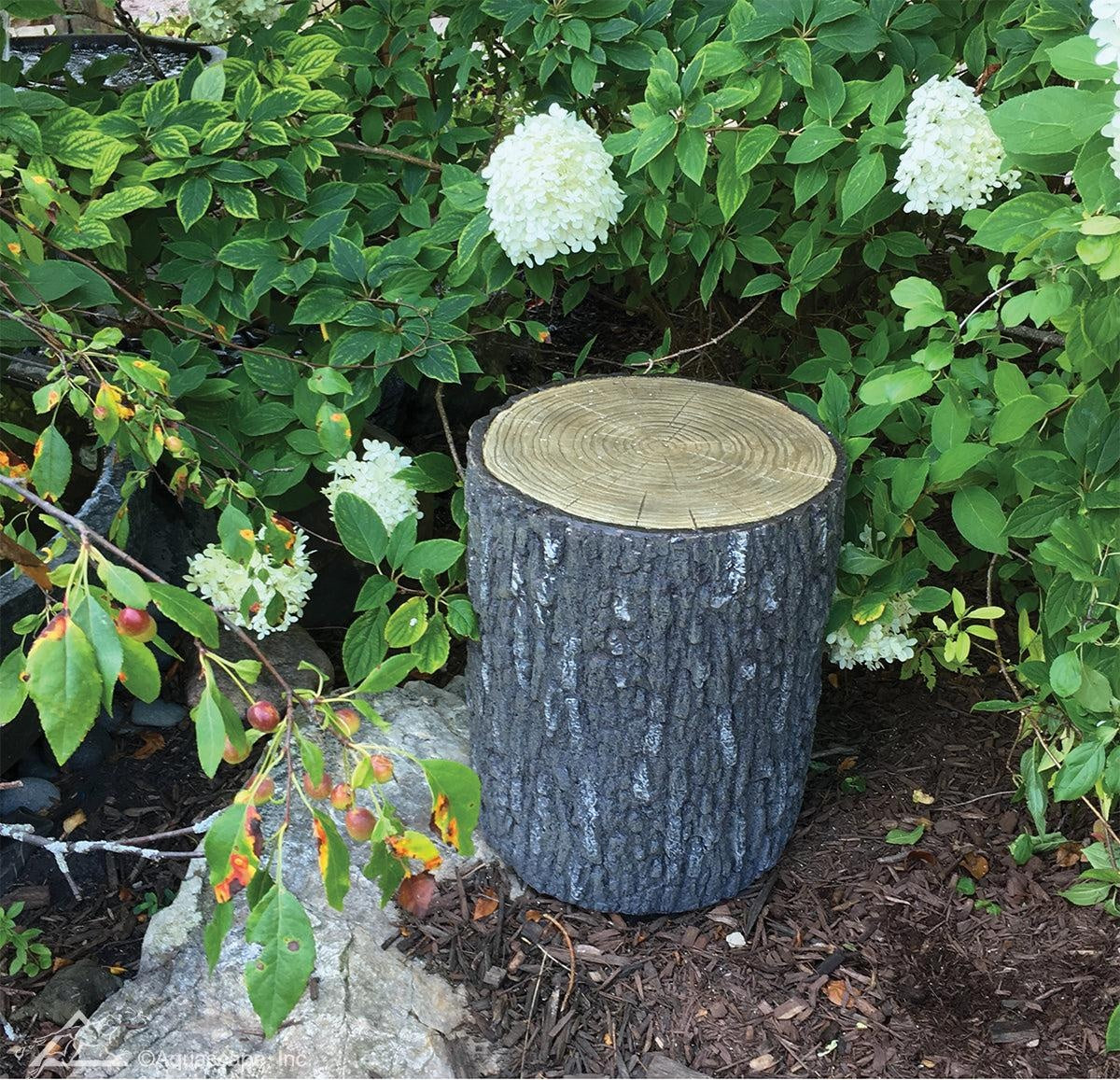 Faux Oak Stump Cover – Pond Supplies Center